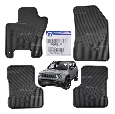 Tapete De Borracha Original Mopar Jeep Renegade A