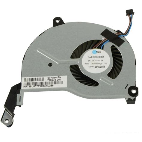 Notebook Computer Replacements Cpu Cooling Fans Fit For HP Pavilion 15