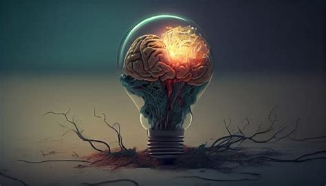 Ideia criativa cérebro e lâmpada download Designi