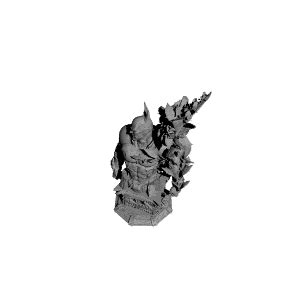 3D Printable FREEBIE B3DSERK Term Batman Arkham Knight Bust 1 4 Ready