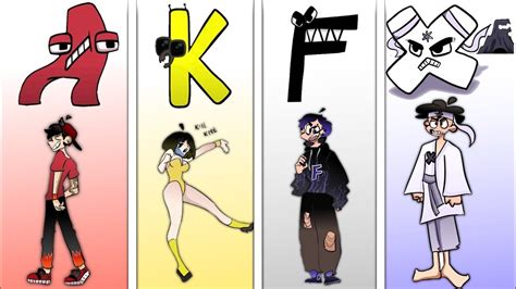 Alphabet Lore A Z But They Human Youtube
