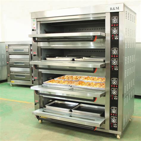 Industrial Big Pizza 3 4 Decks 9 12 16 Trays Gas Power Electric Bread