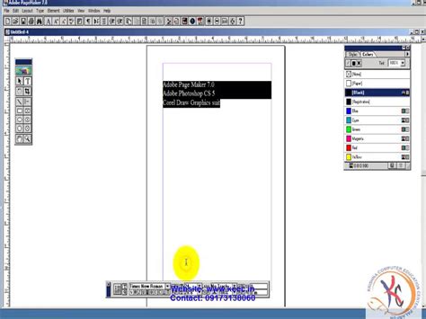 Difference Between Coreldraw And Adobe Pagemaker Software Sanybit