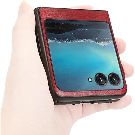 Amazon Uponew Black Shockproof Leather Protective Phone Case
