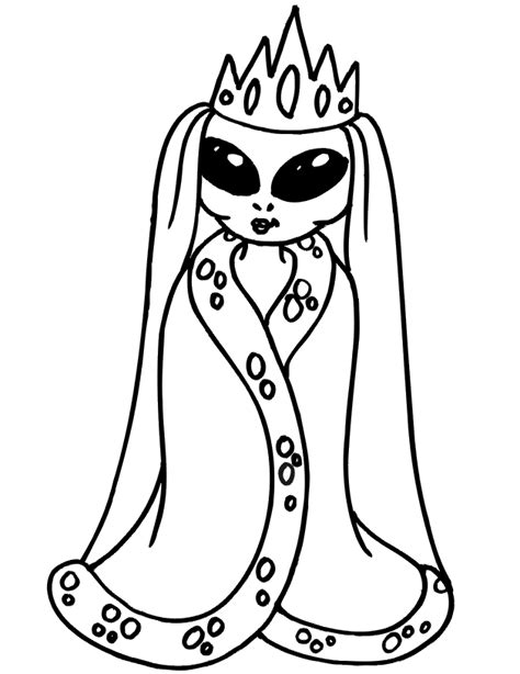 Get Creative With Cute Alien Coloring Pages