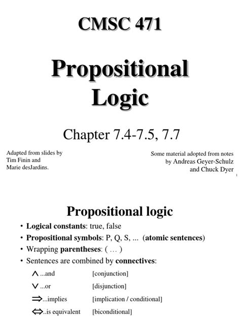 propositional logic pdf inference interpretation logic