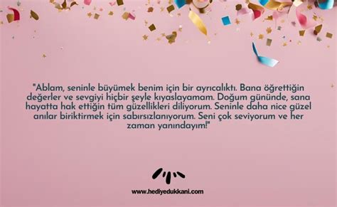 Ablaya Doğum Günü Mesajı Kısa Uzun Anlamlı ve Duygusal