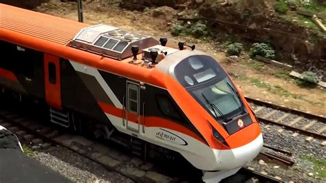 First Orange Colour High Speed Vande Bharat Train At Integral Coach