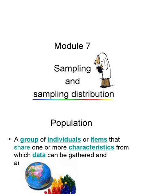 sampling and sampling distribution pdf sampling statistics errors and residuals