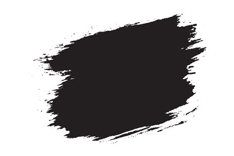 Ink Paint Black Color Brush Stroke Graphic By Bdvect Creative Fabrica