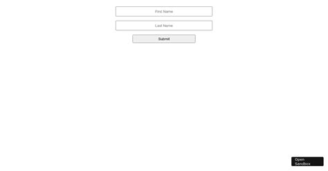 React Dynamic Fields Examples CodeSandbox