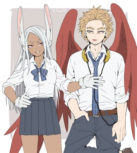Mirko And Hawks Boku No Hero Academia Wallpaper Fanpop