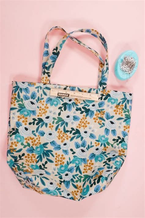 Free Tote Bag Sewing Pattern Heather Handmade