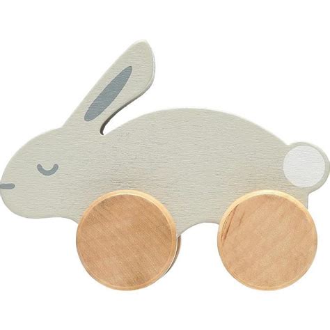 Jouet En Bois En Forme De Lapin Pour Bébé Et Tout Petit Unisexe