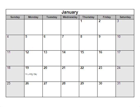 FREE 12 Sample Yearly Calendar Templates In Google Docs MS Word