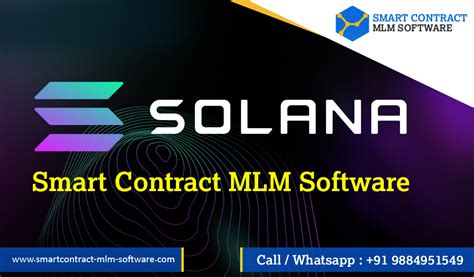 solana smart contract mlm software smart contract developers