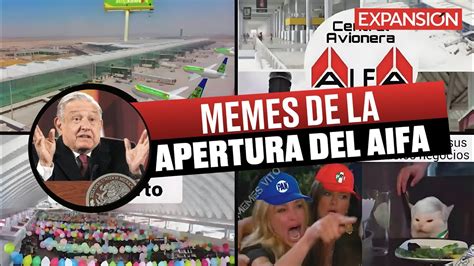 AIFA MEMES y momentos de la inauguración del AEROPUERTO FELIPE ÁNGELES
