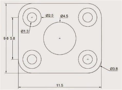 Institute Of ENGINEERING DESIGN ENGLISH Autocad Practice Drawings