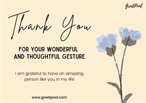 75 Meaningful Thank You Card Messages Thank You Note Wording Ideas