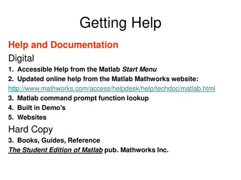Matlab Training Session 2 Matrix Operations And Relational Operators