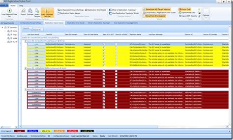 how to get and use the active directory replication status tool windows server microsoft learn