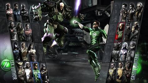 Lex Luthor Vs Green Lantern INJUSTICE Gods Among Us Videojuegos