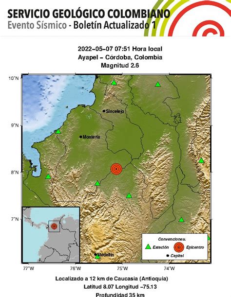 Servicio Geol Gico On Twitter Sismoscolombiasgc Evento S Smico