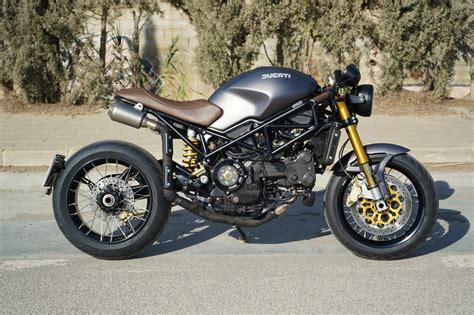 MALAGA MONSTER Ducati S4R By Lord Drake Kustoms Pipeburn