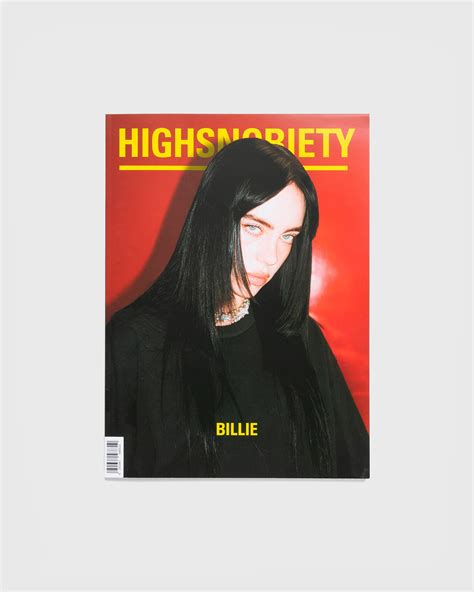 Highsnobiety Magazine Winter Billie Eilish Highsnobiety Shop