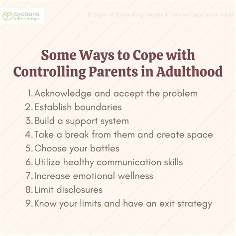 Signs Of Controlling Parents How To Deal In Adulthood