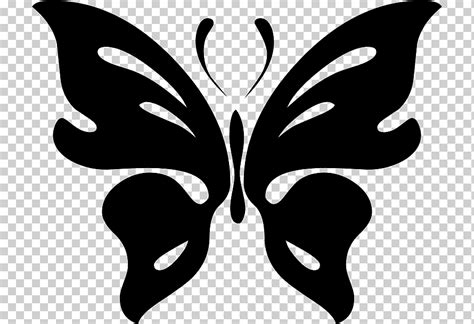 Diagrama De La Plantilla Volando Mariposa Patas De Pincel Hoja