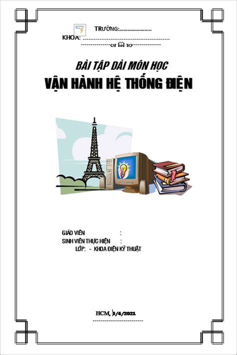 Tổng hợp các mẫu bìa tiểu luận đẹp mới nhất là mẫu nào Hướng dẫn cách