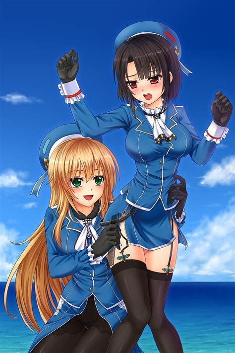 Hd Wallpaper Anime Anime Girls Kantai Collection Takao Kancolle