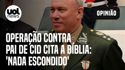 Wassef e pai de Cid alvos da PF Operação cita Bíblia Nada escondido