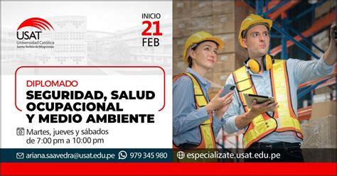Diplomado En Seguridad Salud Ocupacional Y Medio Ambiente