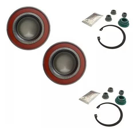Kit 2 Baleros Dobles Delanteros Fag Para Vw Golf Jetta A4