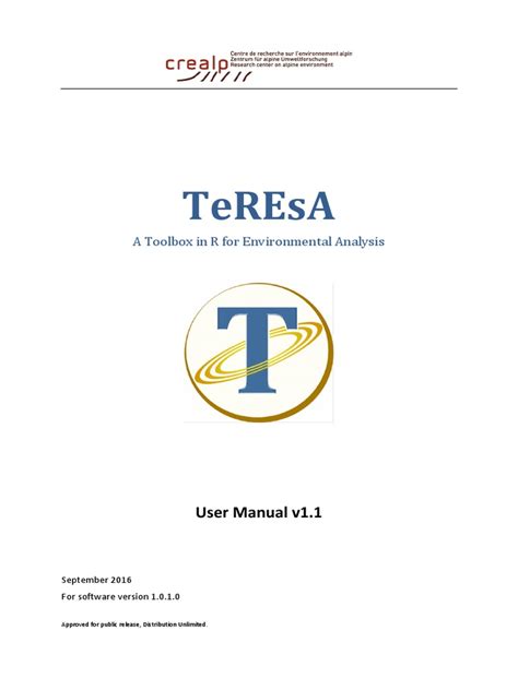 teresa user manual v1 1 download free pdf comma separated values computer file