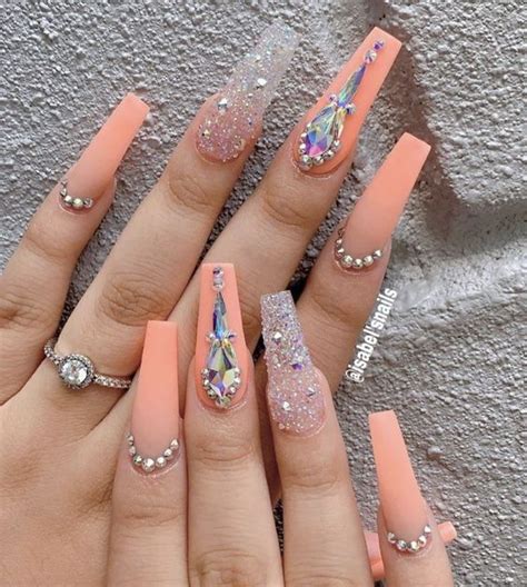 53 Rhinestone Nails Because Life S Too Short For Boring Nails TheFab20s