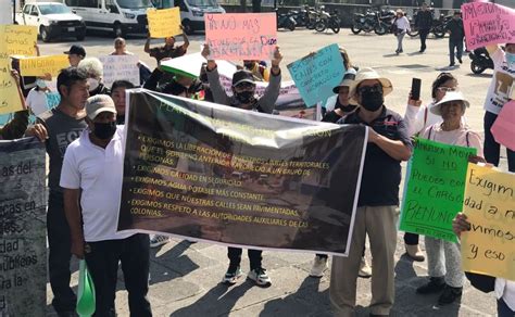 Edo Méx Pobladores protestan ante la falta de agua y seguridad en