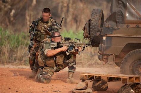 French SOF During A Clash In Central Africa Operation Sangaris