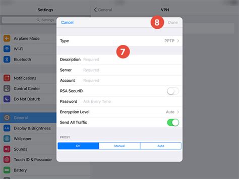How To Set Up PPTP VPN On IPad VPN Setup Tutorials