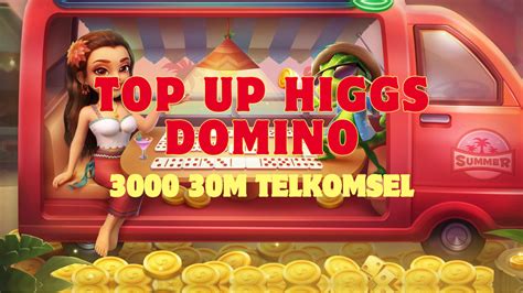 Top Up Higgs Domino 3000 30M Via Pulsa Telkomsel 2023 Gamedaim