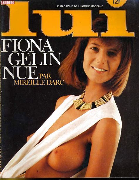 Fiona Gelin Nue Dans Lui Magazine