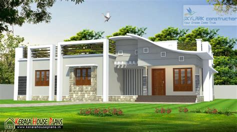 3 Bedroom House Plans Kerala Single Floor