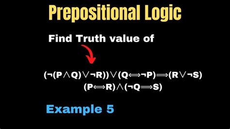 example 5 prepositional logic problems discrete mathematics logic problems discrete