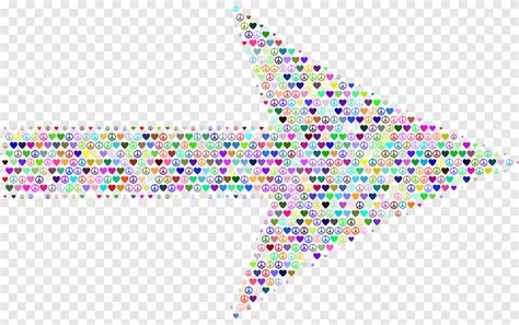 Arrow Peace Love Harmony Serenity Pointer Pointing Direction