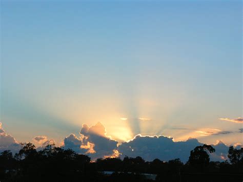 Banco De Imagens Horizonte Nuvem C U Dom Nascer Do Sol Por Do