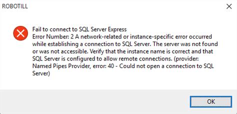 Restart SQL Server