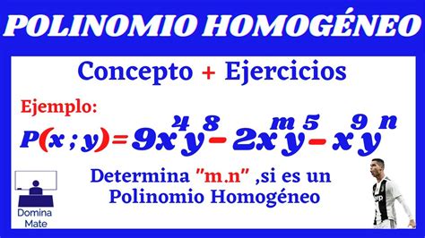 Polinomio Homog Neo Full Ejercicios Youtube