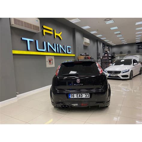 Fiat Punto Evo Abarth Body Kit Seti polyester astarlı Fiyatı Taksit
